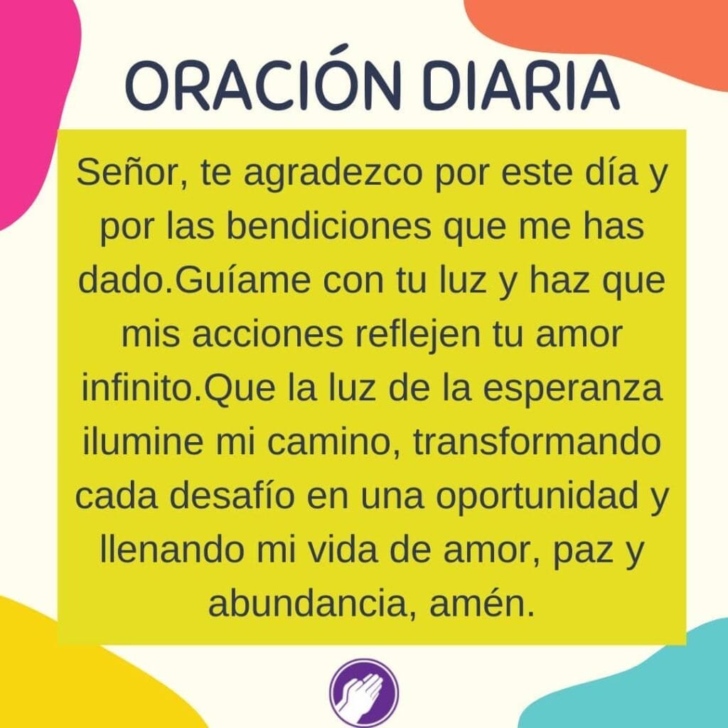 Oración para cada Dia: Unidos en Oración a Dios ⋆ Oraciones Diarias