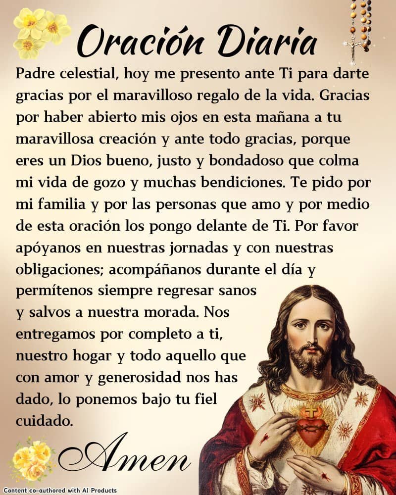 Oración para cada Dia: Unidos en Oración a Dios ⋆ La Oración Diaria